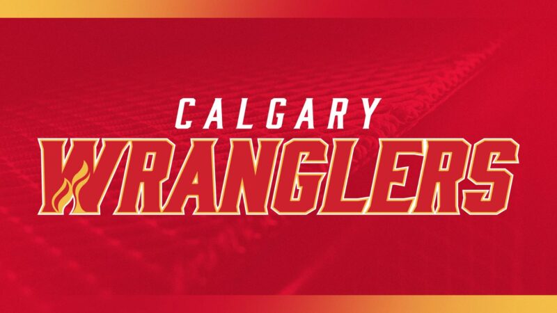 FLAMES INTRODUCE CALGARY WRANGLERS - Calgary Wranglers