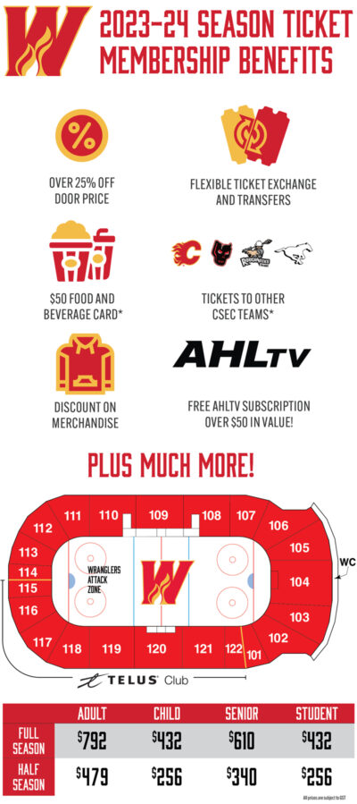 Season Tickets - Calgary Wranglers
