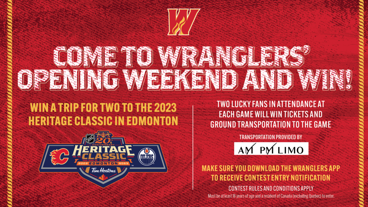 Heritage Classic Contest - Calgary Wranglers