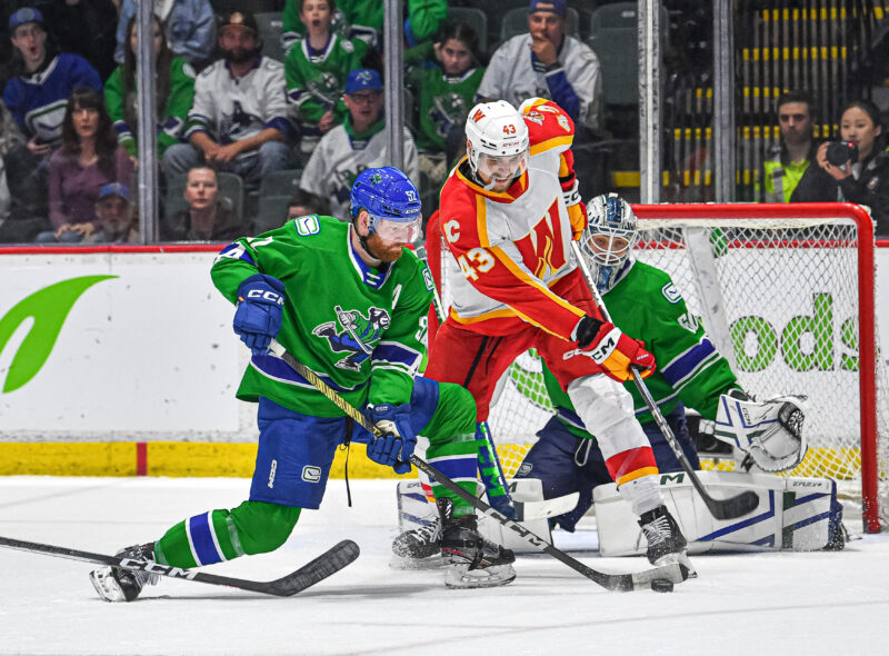Wranglers Drop Regular Season Finale to Canucks - Calgary Wranglers