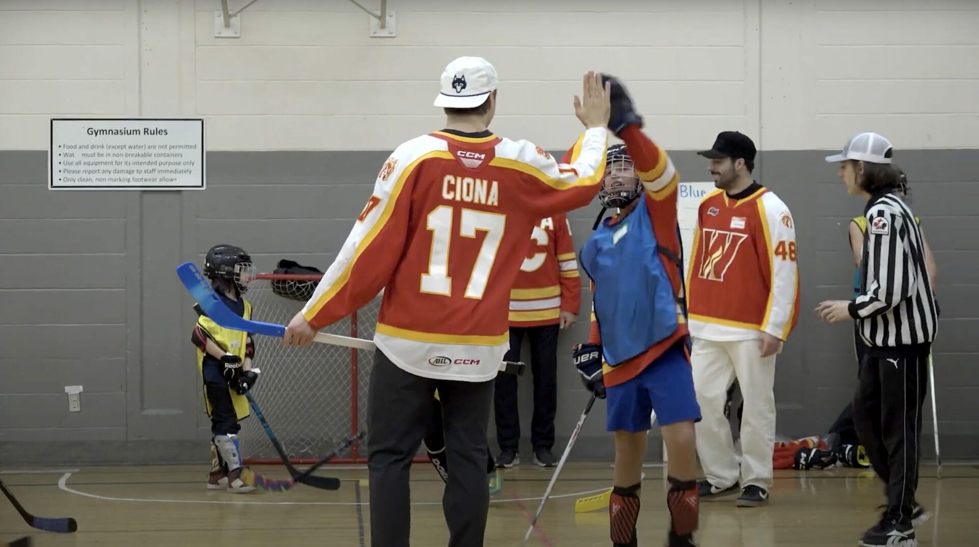 Lucas Ciona Named Wranglers AHL Man Of The Year - Calgary Wranglers