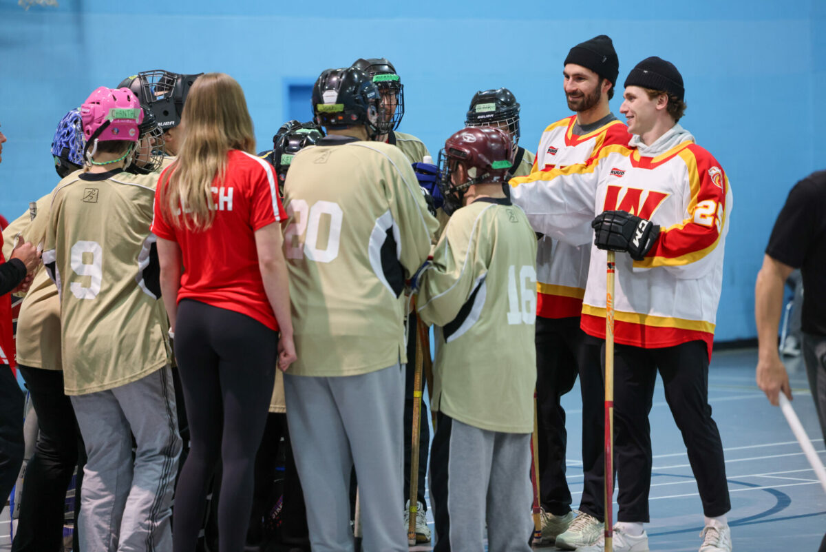 Wranglers Special Olympics Floor Hockey - Calgary Wranglers