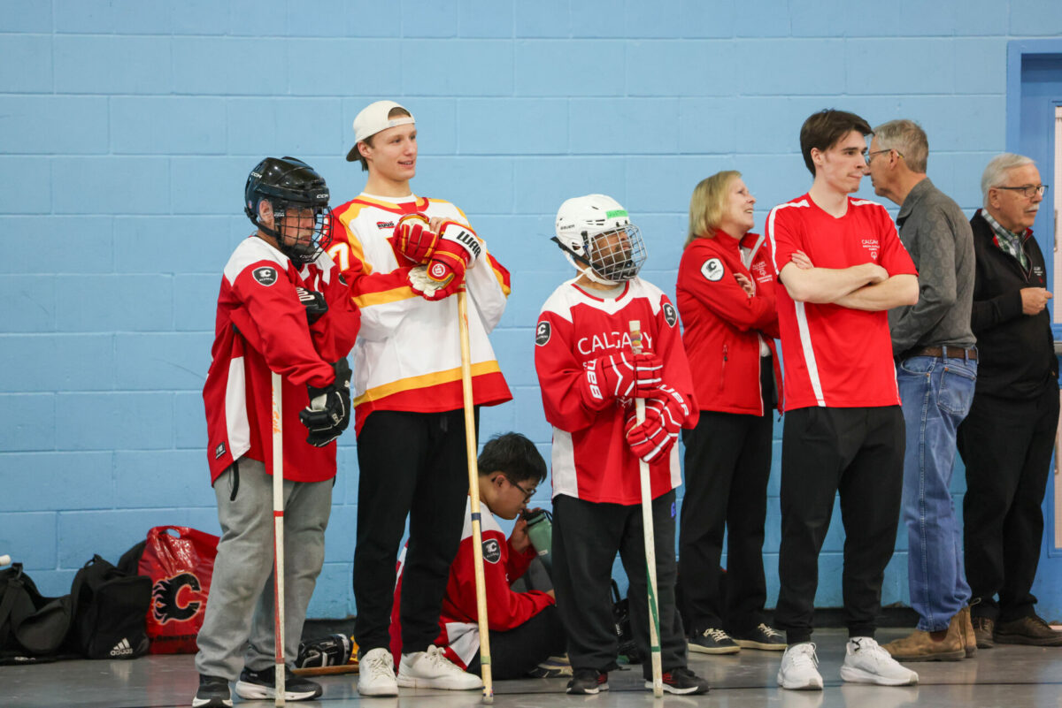 Wranglers Special Olympics Floor Hockey - Calgary Wranglers